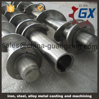 China Extruder parts,extruder screw barrel,conical twin screw barrel for sale
