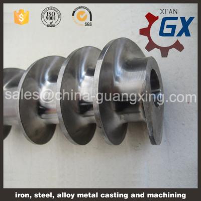 China Single plastic mixing screw barrel for film blowing extruder for sale