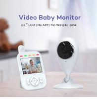 China 2.8 Inch HD Baby Monitor with Night Vision and Two-Way Audio for sale