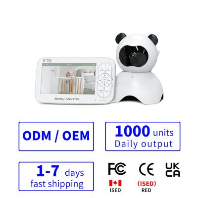 Κίνα Νυχτερινή όραση ψηφιακό Baby Monitor 5 ιντσών Duel View VOX Mode Baby Monitor OEM ODM προς πώληση