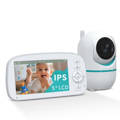 China 5 Inch HD Baby Monitor with 720p Resolution and 8 Hour Battery for sale