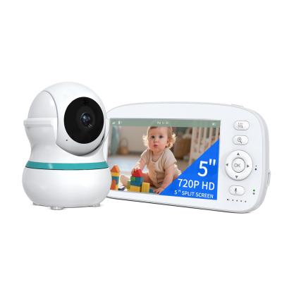 China 5 Inch HD Baby Monitor with 1000ft Range and 360° Pan Tilt Camera for sale