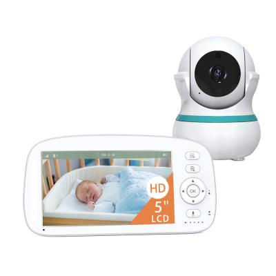 China 5 Inch HD Baby Monitor with 8H Battery & 300m Range for sale