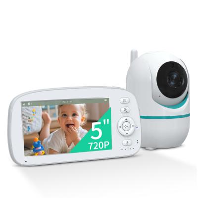 China HD Baby Monitor with 1280x720P Resolution Temperature Monitoring and Lullabies X5 for Clear Infant Monitoring for sale