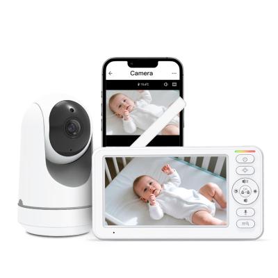 China Wi-Fi Baby Monitor with Built-in Temperature Sensor Eco Mode and Unlimited Range for Secure Infant Monitoring for sale