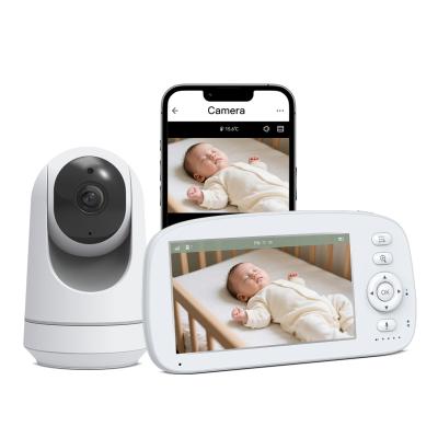 China Wi-Fi Baby Monitor with Built-in Temperature Sensor Eco Mode and Unlimited Range for Secure Infant Monitoring for sale