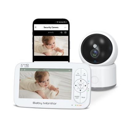 China Tuya Cmos Night Vision Indoor Home Diy Home Security PTZ Monitor With Motion Detection Video Baby Monitor for sale