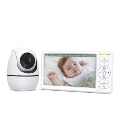 China 5000mAh Battery 6.0 Inch Baby Cam Wireless Video Nanny Security Night Vision Temperature Sleep Camera Baby Monitor with Camera for sale