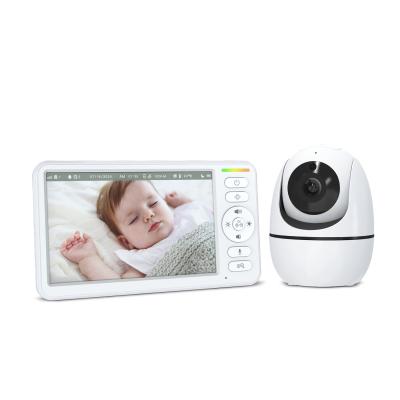 China Best Price 6inch 720p Factory Digital Video Baby Phone Crying Detection 5000mAh Battery Audio Video Baby Monitor with Camera for sale