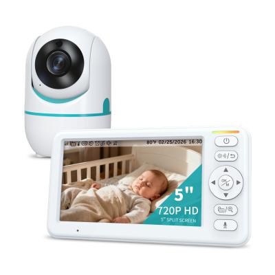 China Privacy Protection 1000ft Wireless Two Way Talk 5000mAh Battery Babyphone Baby Shower Gift VOX 6 inch Video Baby Monitor Camera for sale