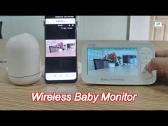 Smart Home 2.4Ghz Wifi Wireless Baby Monitor CCTV PTZ Cameras Ir Night Vision