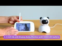 HD Baby Monitor with 720p HD Camera and 8-Hour Battery