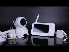 0.465kG Sistema wireless per la cura del bambino Video Babyphone Audio Transmission Half Duplex Due-way Voice Intercom Monitor