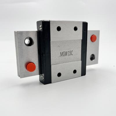 China 15mm Size Miniature Linear Rails MGW15C CNC Machining Stainless Steel Linear Rail For Robotics for sale