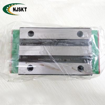 China HIWIN HGH35HA Linear Guideway Block 35mm Precise Linear Guide Rail 3000mm for sale