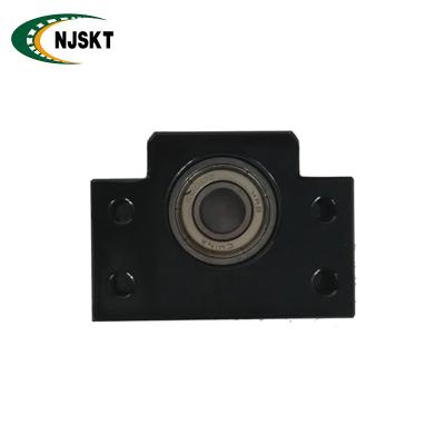 China Preloaded Ball Screw Support BK15 BF15 Ball Screw With End Supports for sale