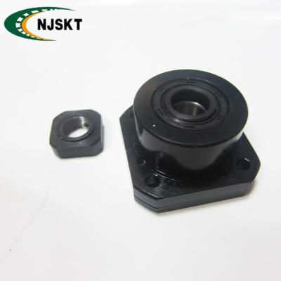 China RoHS Ball Screw Support FK17 FF17 Square Fixed Side ODM Ball Screw Supports for sale