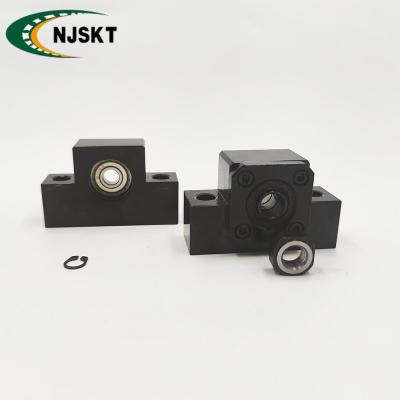 China Carbon Steel Ball Screw Support RoHS EK05 JIS B 1191 Square Supported Side for sale
