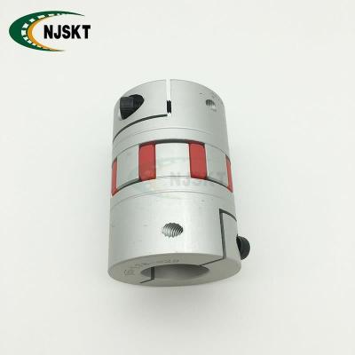 China 50mm Length Aluminum Jaw Coupling Heavy Duty For Packaging Equipment for sale