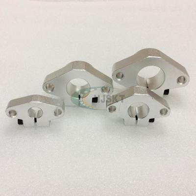 China Flanged Linear Bearing Shaft Support High Grade Aluminum Lightweight for sale