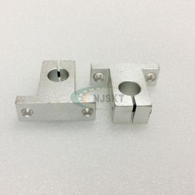 China Through Hole SK8 Linear Shaft Supports 8mm Slit LM Shafts for sale