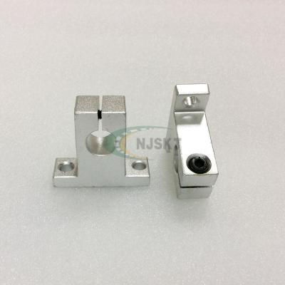 China High Precision Shafting End Support Blocks 40mm Easy Installation With Clear Anodize Surface for sale