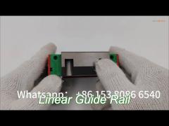 hiwin rgw15cc linear guide rail rg type linear block carriage