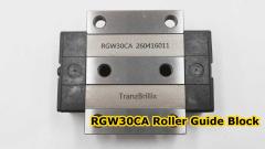 TranzBrillix RGW30CA Roller Linear Guide Block | Size 30 Flange Block