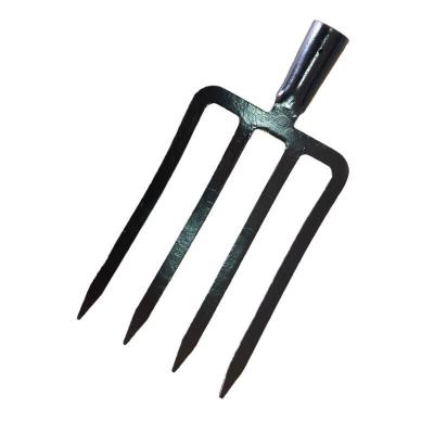 China 1003115 flat tines carbon steel metal forged farming forks garden steel spading digging forks for durable for sale
