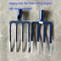 Quality 1003115 flat tines carbon steel metal forged farming forks garden steel spading for sale