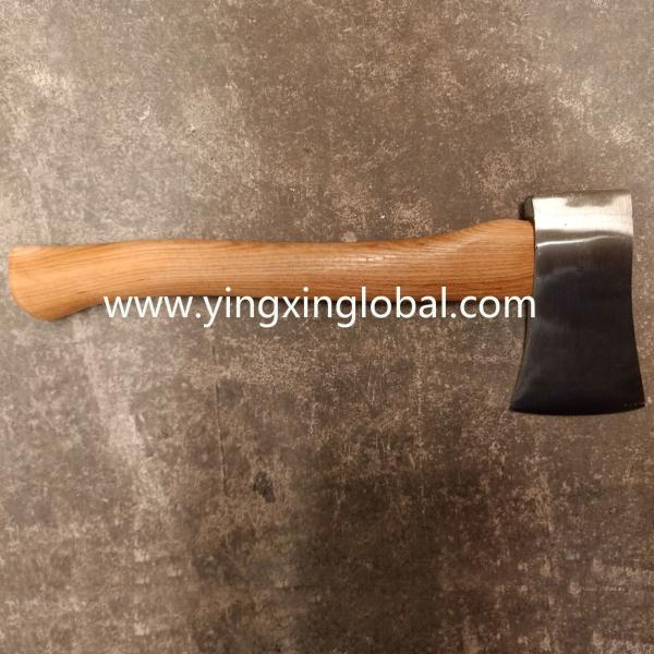 Quality AW38152 Steel Forged Metal Axes Hatchets With Wood Handle Used For Felling for sale