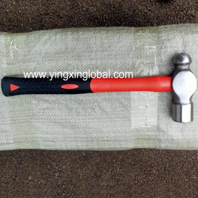 Quality HSFB3032 320mm Fiberglass Handle Ball Penni Steel Forged Hammers for sale