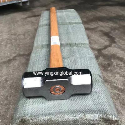 Quality HSW3290 Big Sledge Octagon Steel Hammers With 90cm Hickory or beech Handle for sale