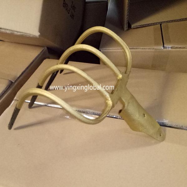 Quality HK10052 tip socket carbon steel forged farming hooked-fork garden digging steel for sale