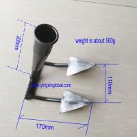 Quality HK10252 2 tines carbon steel weld yard farming garden courtyard digging steel for sale