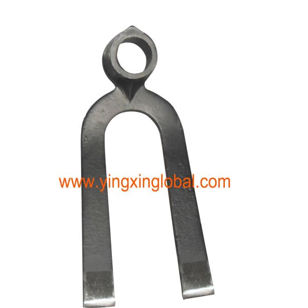 Quality 30020113 With Round Hole Eye Two Tines Forged Digging Garden Farming Fork-Hoes Hoes for sale