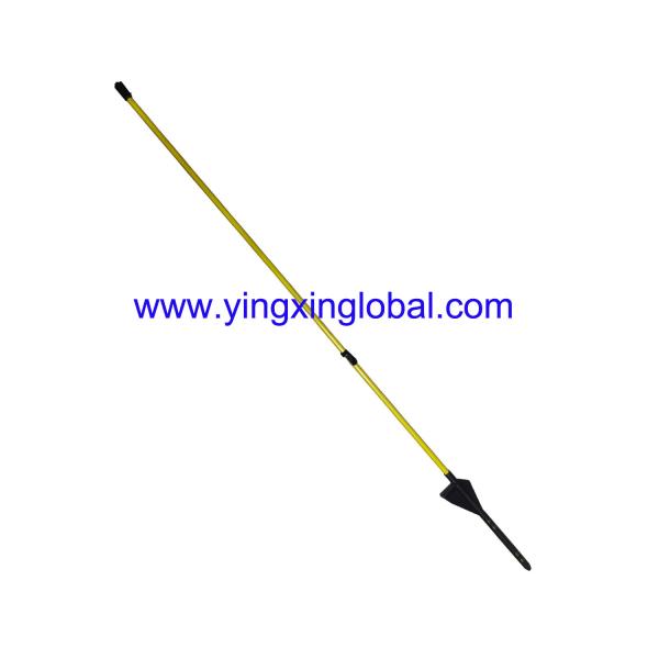 Quality FP001B Plastic Fiberglass Posts Electric Fencing Paddock Single Step 110cm Galvanized Ground Nail for sale