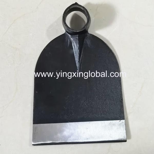 Quality 30010101B Round Hole Eye Farming Hoe cutting blade Forged Spading Digging Garden hoe for sale