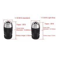 China 2mm-13mm Keyless Drill Chuck High Precision Self Locking Drill Chuck for sale