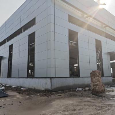 Cina Laboratorio di strutture in acciaio versatile con pannelli di soffitto e pareti galvanizzati a caldo in vendita