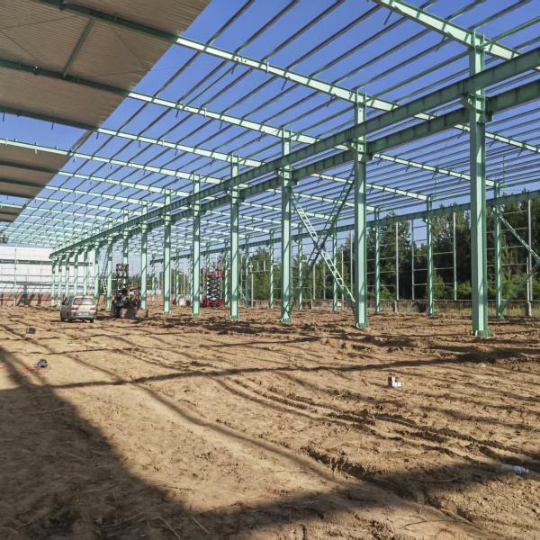 Prefabricated steel structure workshop fast construction flexible design