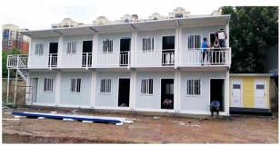 Cina Movable Room Light Gauge Steel Prefab Container Houses Environment Protection in vendita