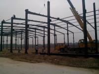 China Q345 Large Span Steel Structure Warehouse Flexible Design Custom Sizes for sale