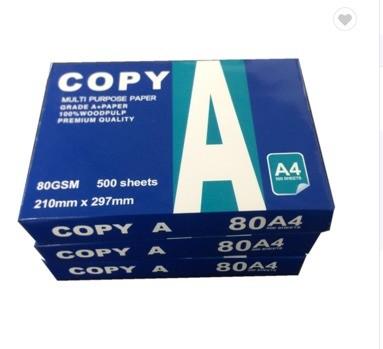 China Papel de cópia branco 70gm A melhor escolha para tarefas de impressão à venda