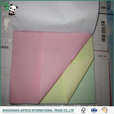 Cina 48-80 gm Carta inossidabile di colore di polpa di legno vergine per la fabbricazione di rotoli di carta in vendita