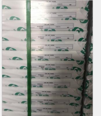 Cina Carta Bond 80gm-250gm Carta d'arte Matta in confezione con rivestimento a doppio lato in vendita