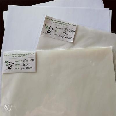 Cina Stampa offset Carta senza legno di legno compatibile con la crema Prodotta con pasta di legno del mulino Baiyun in vendita