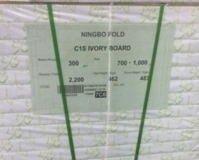 Cina GC1 / C1S / cartone d'avorio rivestito da Ningbo/APP/Chenming/Bohui/IP Sun mills Virgin Pulp in vendita