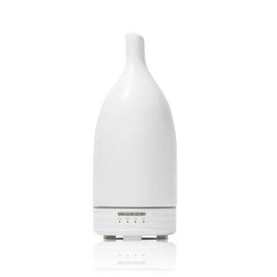 Cina Casa bianca ceramica Hotle della luce del mestiere 100ml Mini Humidifier Aroma Diffuser With LED in vendita