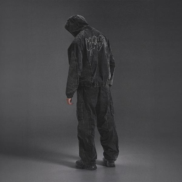 Quality Zip Up Jacket And Sweatpants Set Mens Jogging Suit Regular Fit  Sweat Wicking for sale